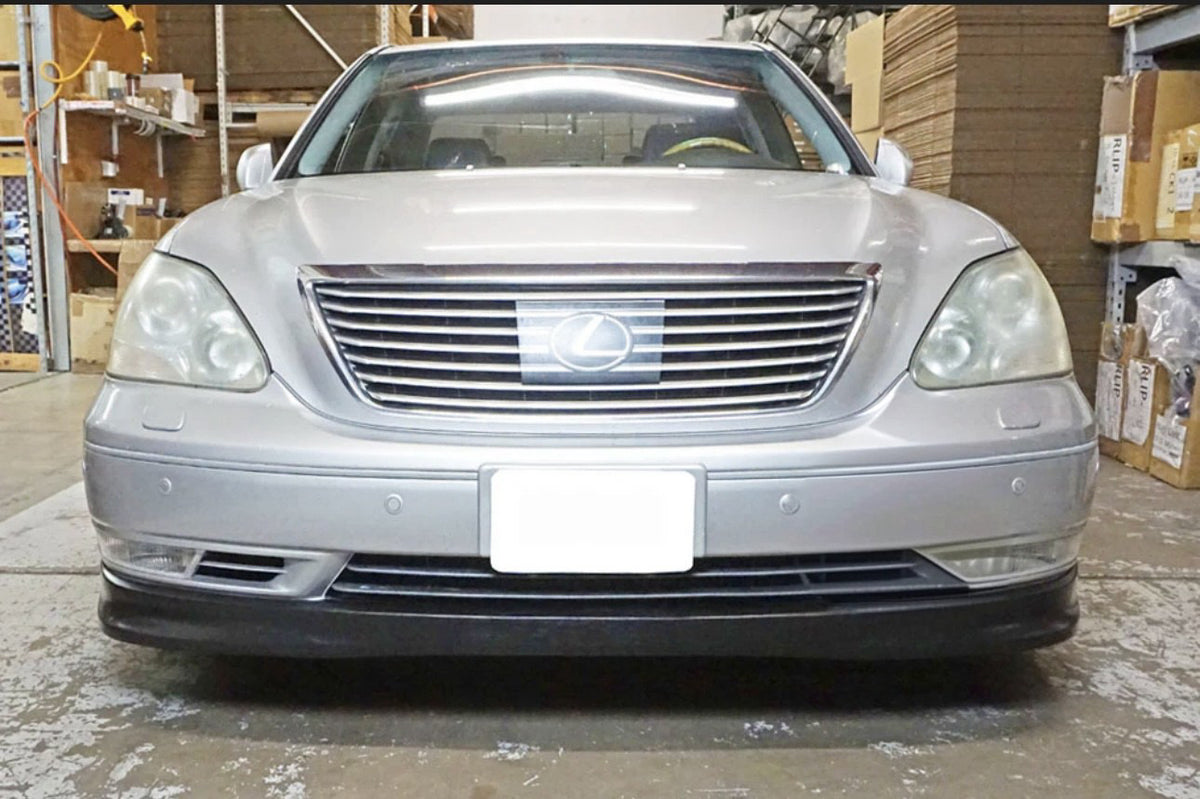 04-06 Lexus LS430 C Style Front Bumper lip spoiler unpaint (PU) – ABS ...