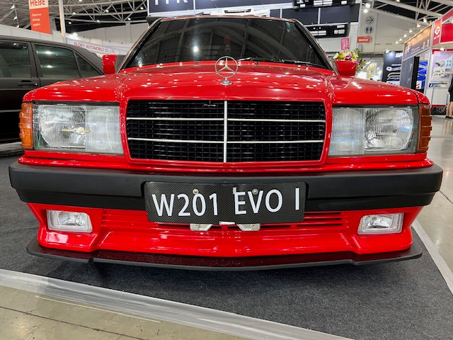82-93 MERCEDES W201 EVO 1 AMG STYLE FRONT BUMPER COVER W/FOGLIGHT – ABS ...