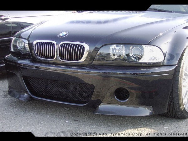 2001-2006 BMW M3 Front Bumper CSL Style (plastic) – ABS Dynamics