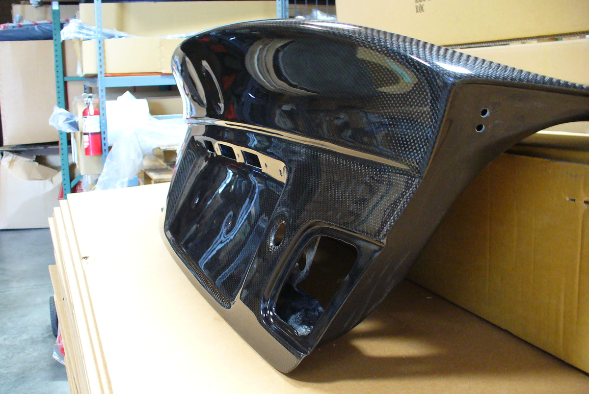 2000-2006 BMW E46 2DR/M3 CONVERTIBLE CSL STYLE CARBON FIBER TRUNK LID ...