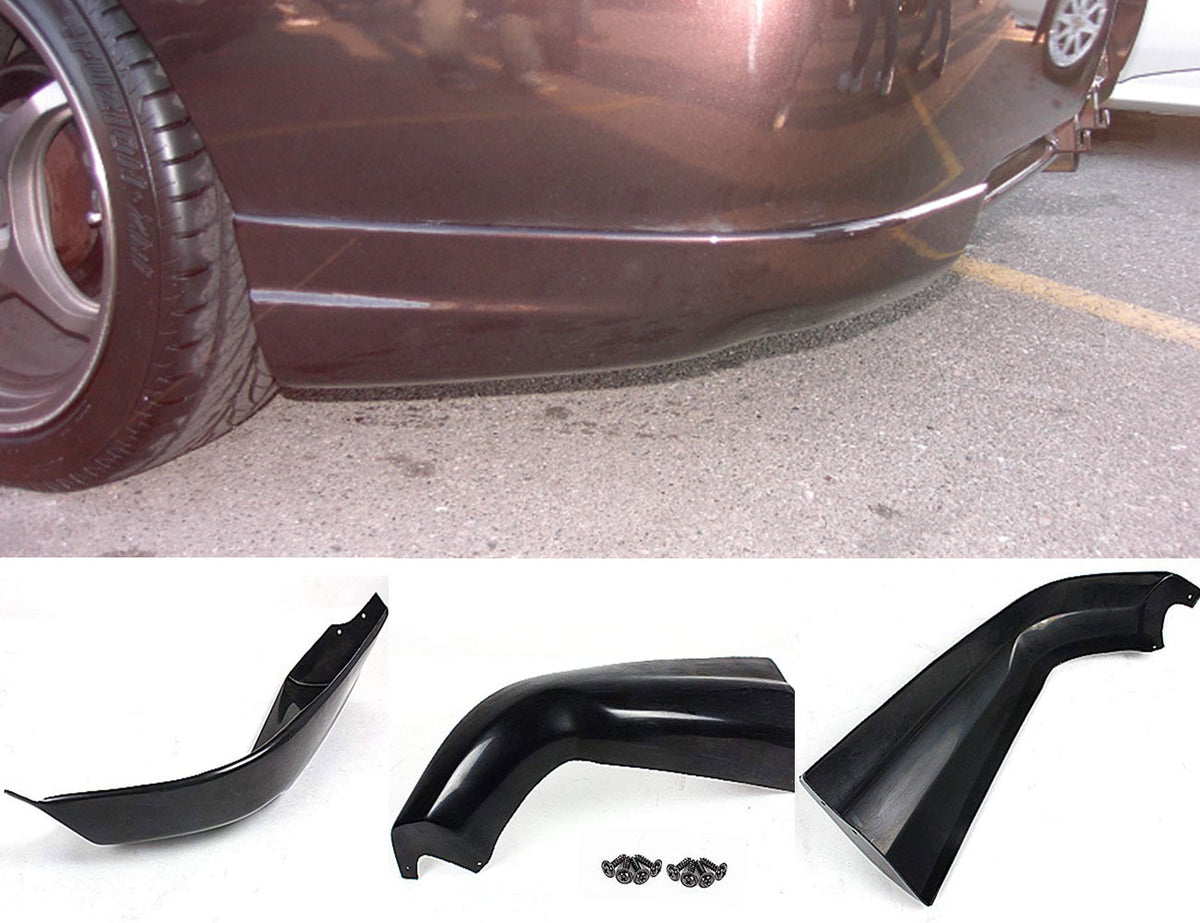94-97 ACURA INTEGRA 2DR JDM TYPE-R STYLE REAR APRON LIP PP UNPAINT ...