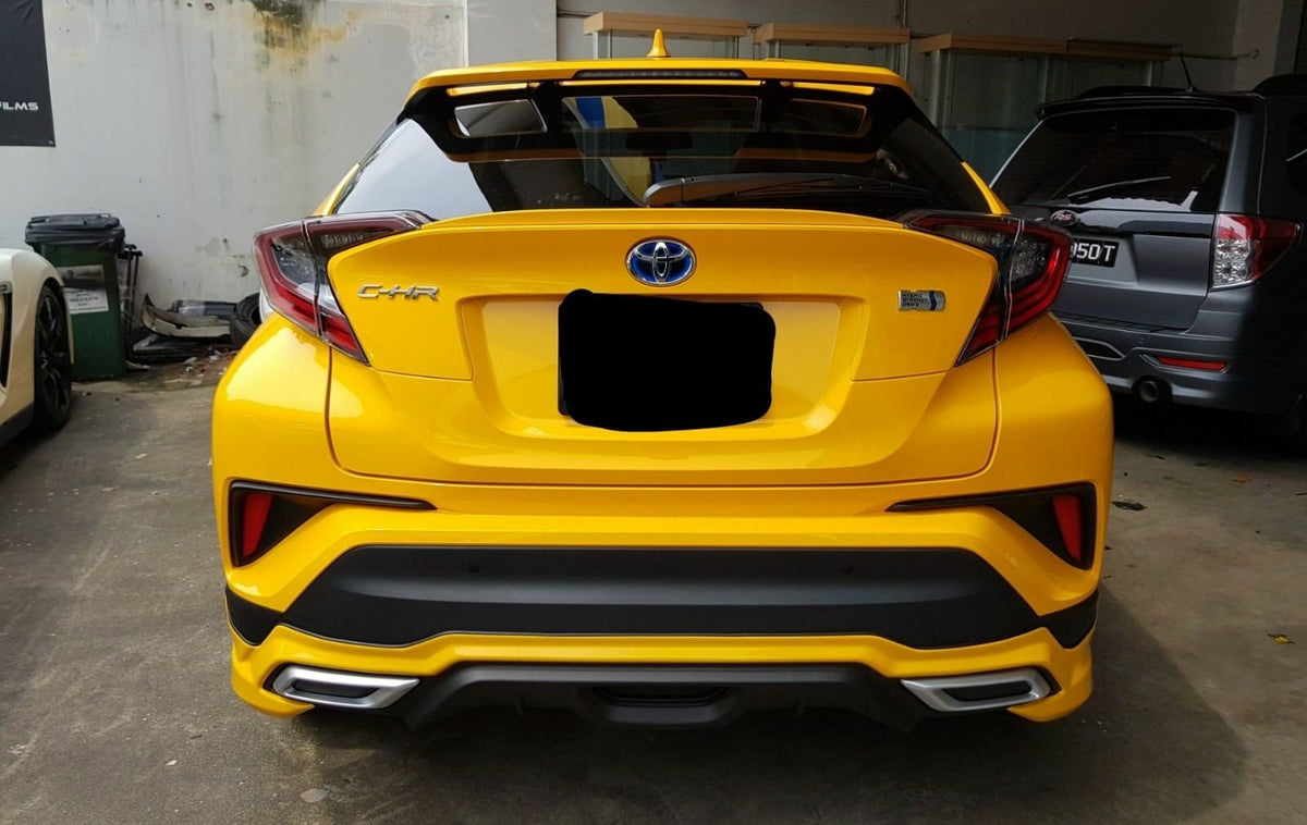18-20 TOYOTA JDM CHR CH-R 5DR FRONT LIP/REAR LIP/SIDE SKIRT FULL LIP K ...