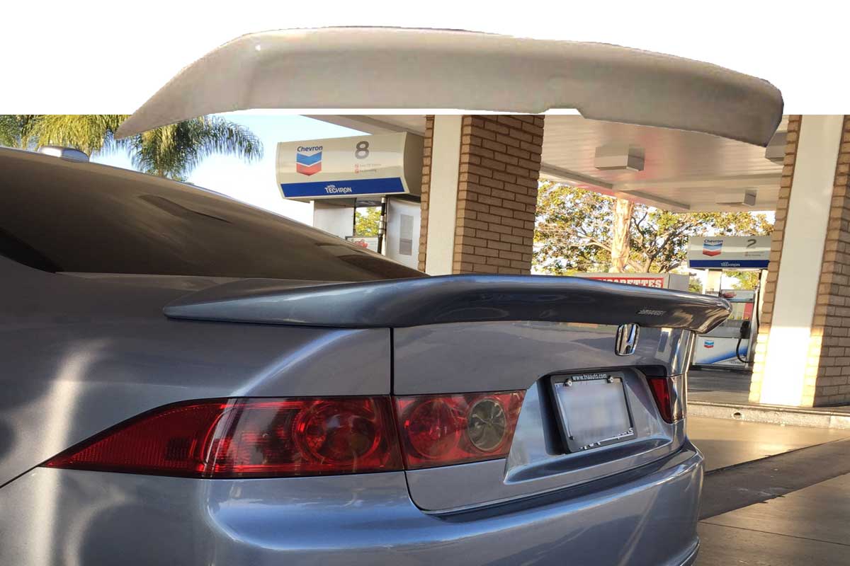 04-08 ACURA TSX CL7 MUGEN TRUNK SPOILER PLASTIC – ABS Dynamics